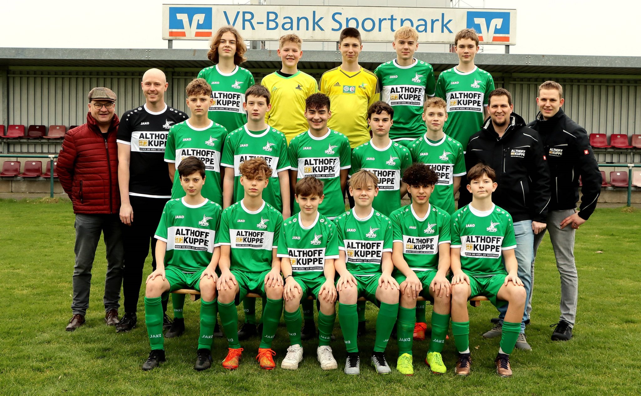 C I der SG Coesfeld 06 spielt in neuen Trikots - SportGemeinschaft ...